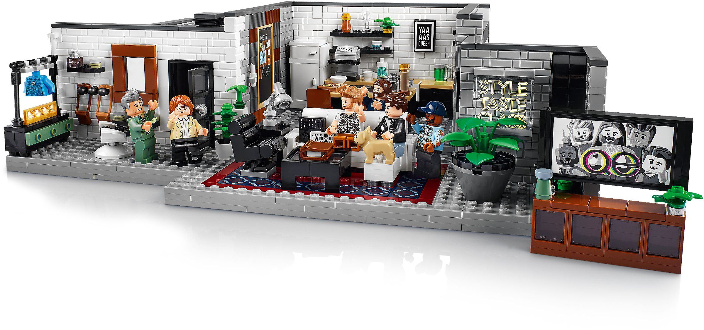 Queer Eye and The Fab 5 Loft Get the LEGO Treatment
