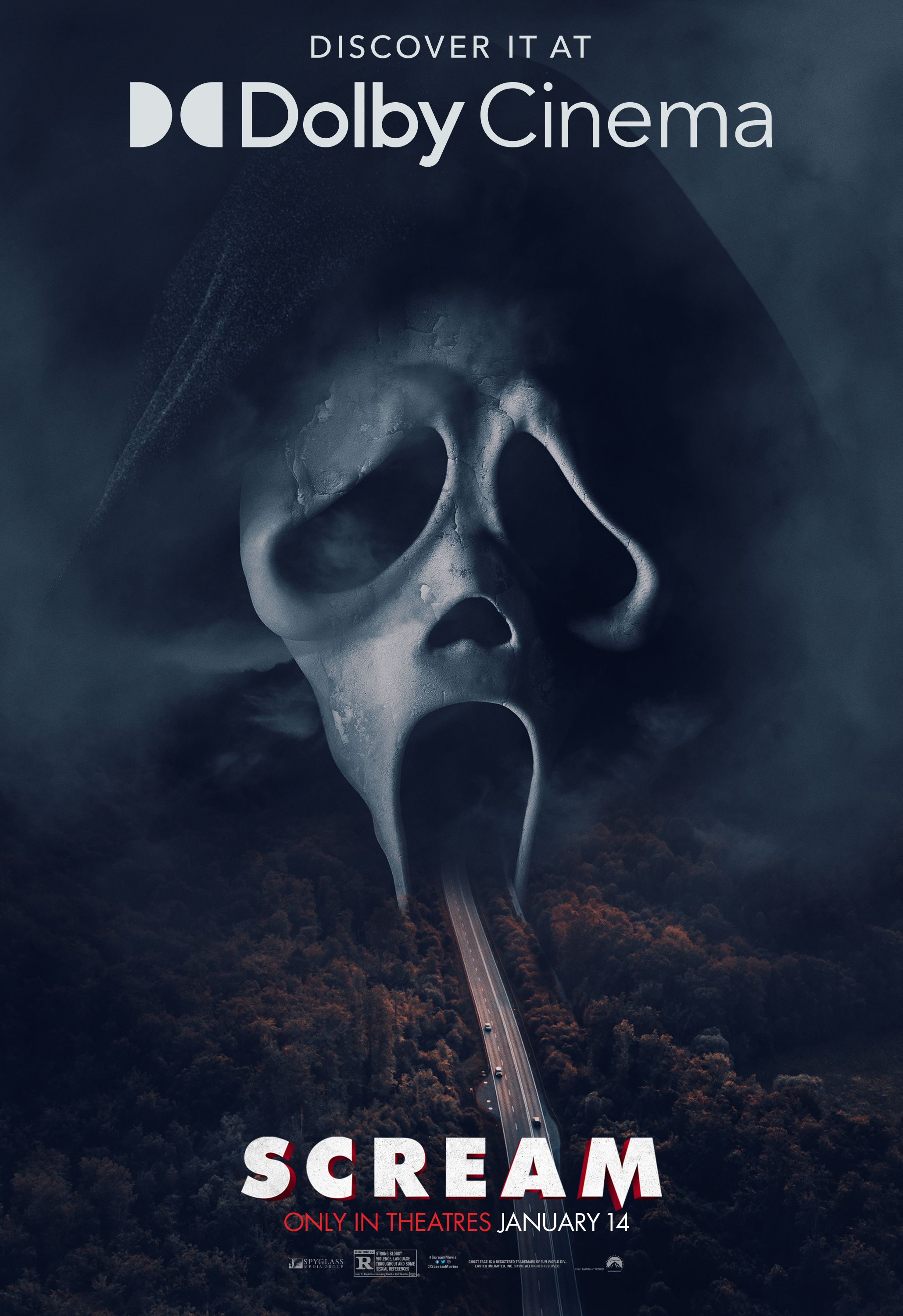 Scream Dolby Poster Brings Us Back to Woodsboro