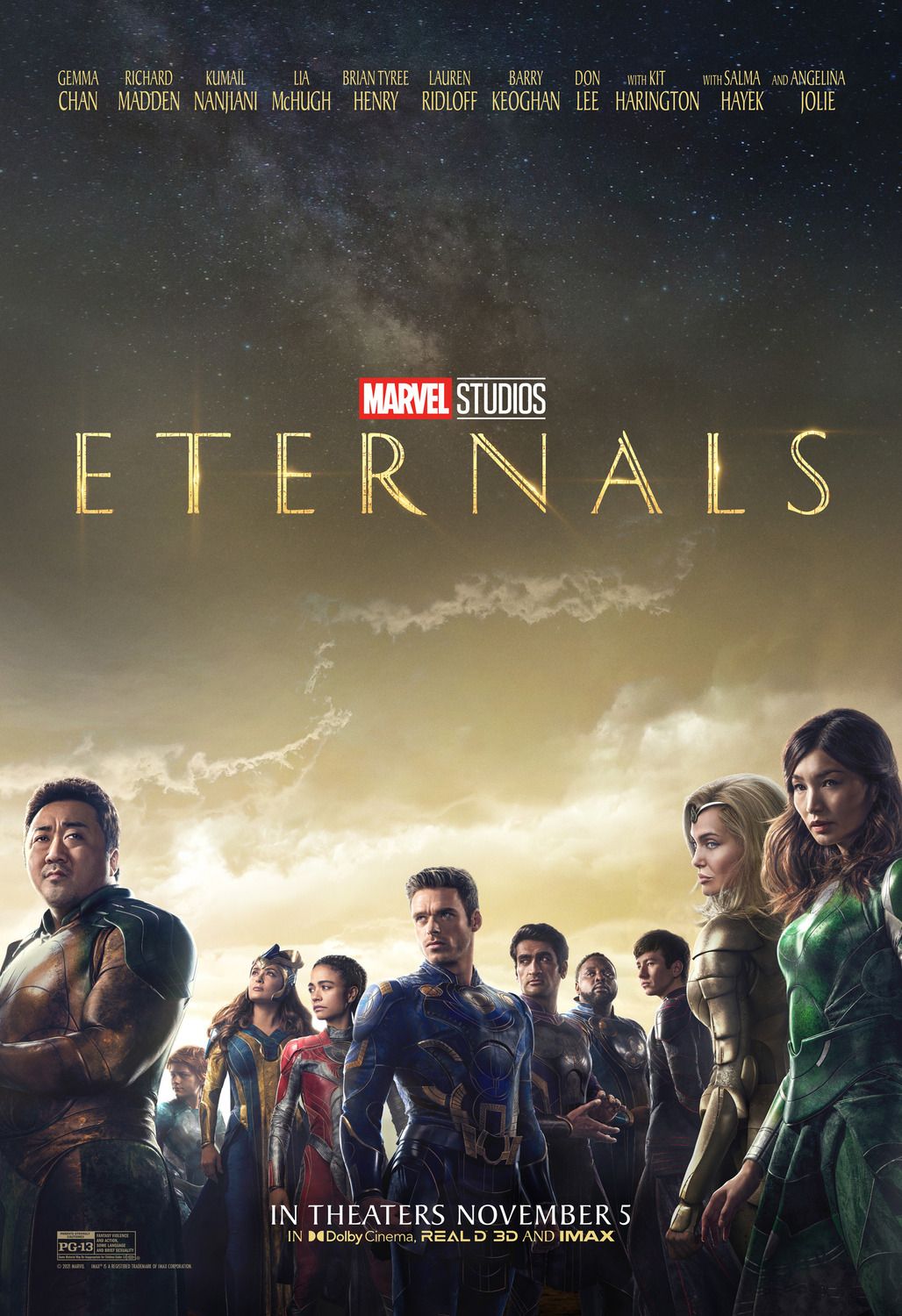 The Eternals Defend Humanity on 4K Ultra HD, Blu-ray and DVD in February