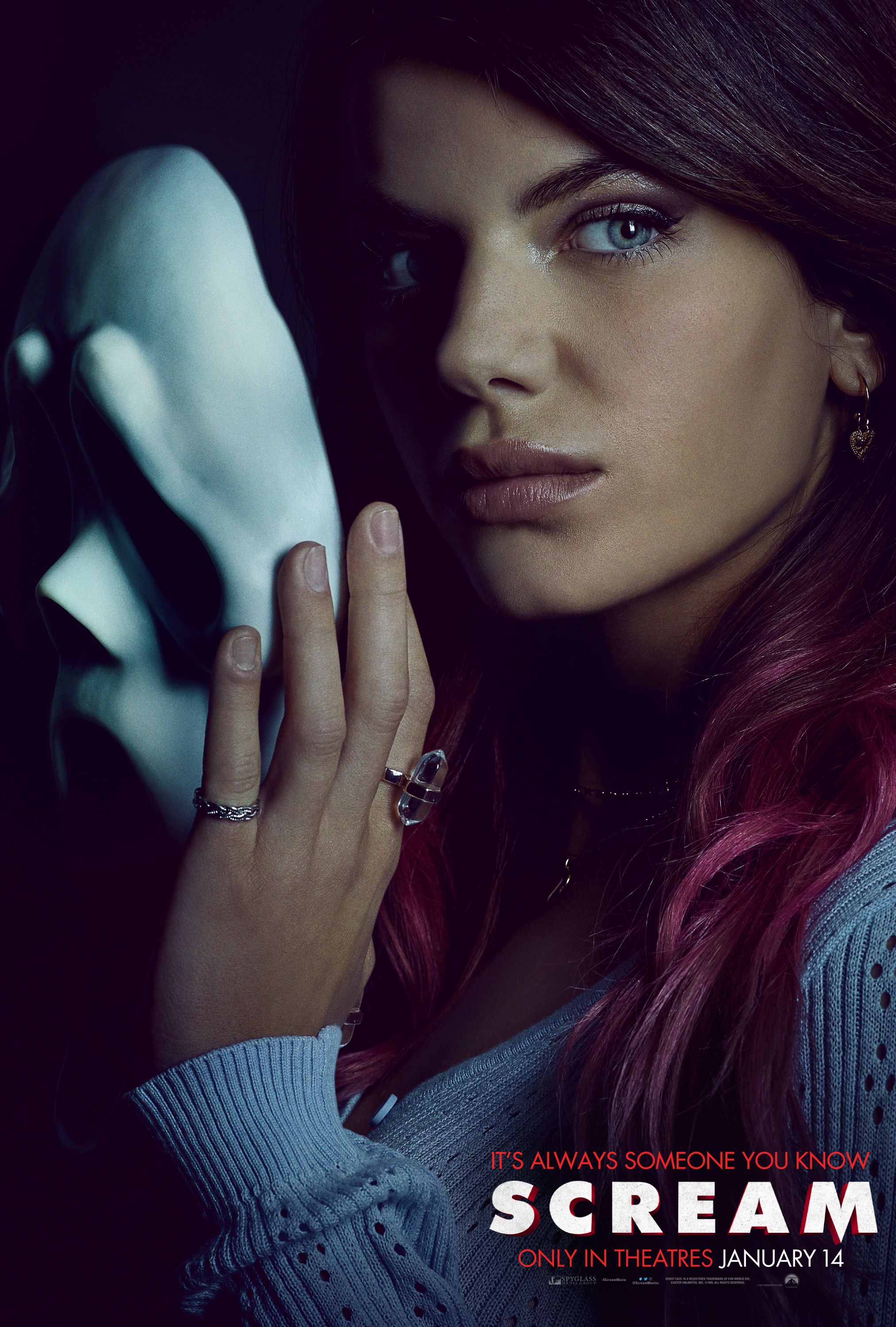 Scream Character Posters Tease the New Ghostface's True Identity