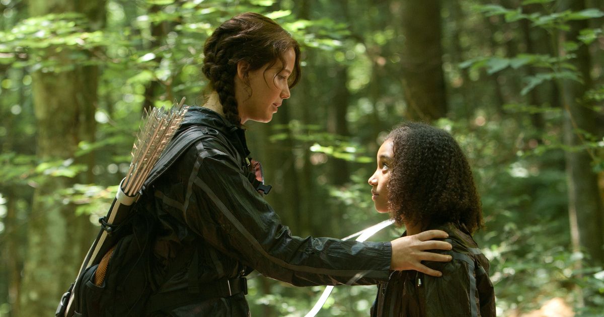 Hunger Games Rue And Katniss