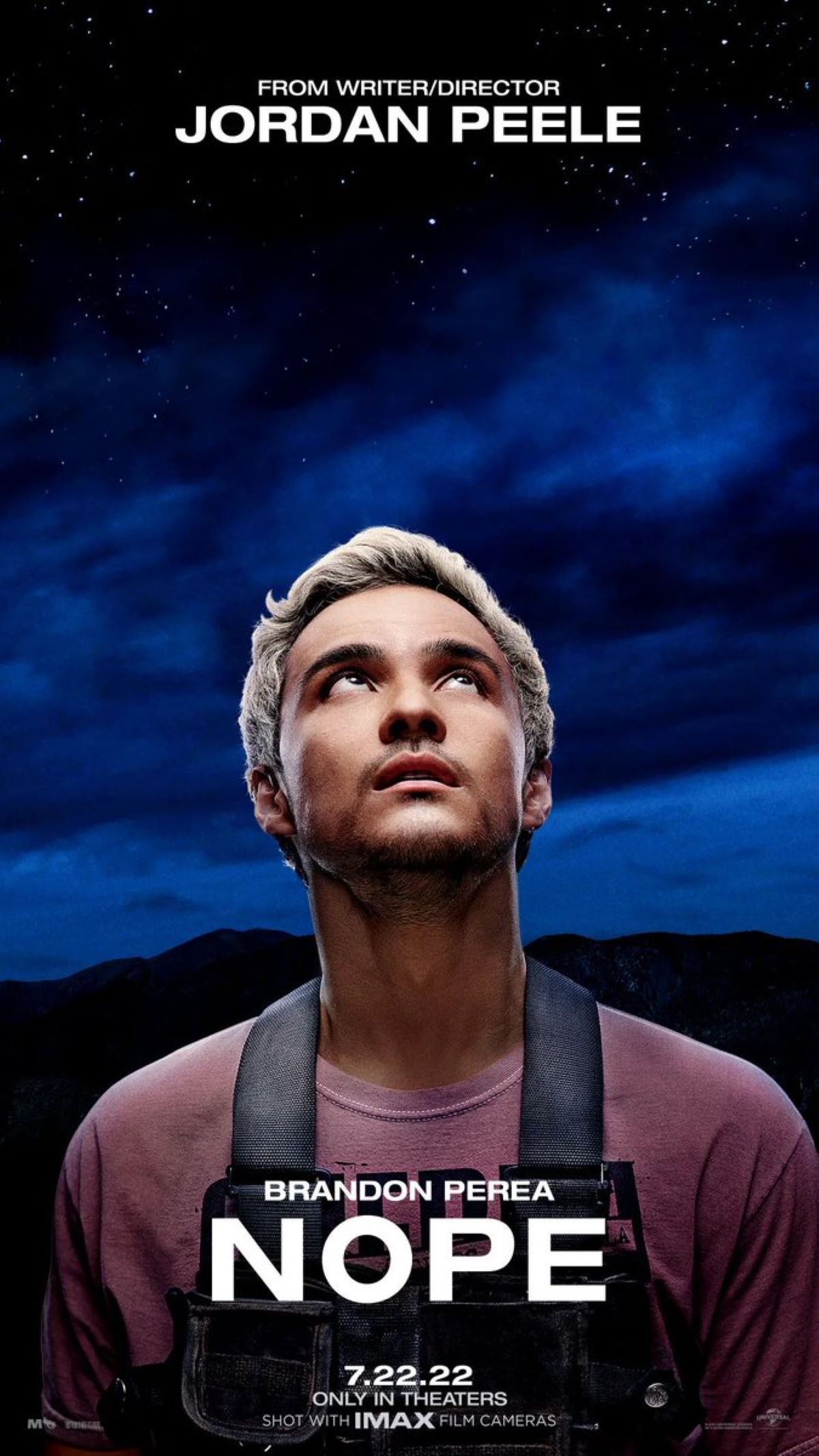 Character Posters for Jordan Peele's Nope Allude to Horror in the Skies