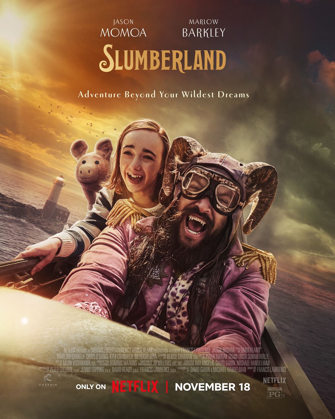 Slumberland Trailer Puts Jason Momoa and Marlow Barkley on a Magical ...