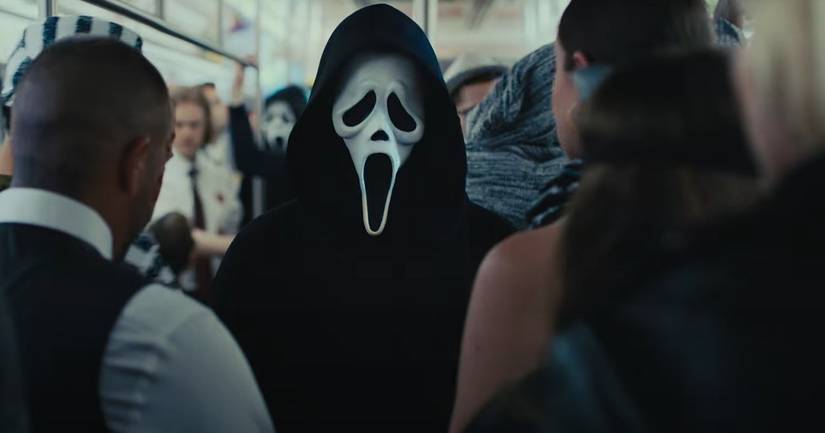 Scream VI Subway Stop Poster