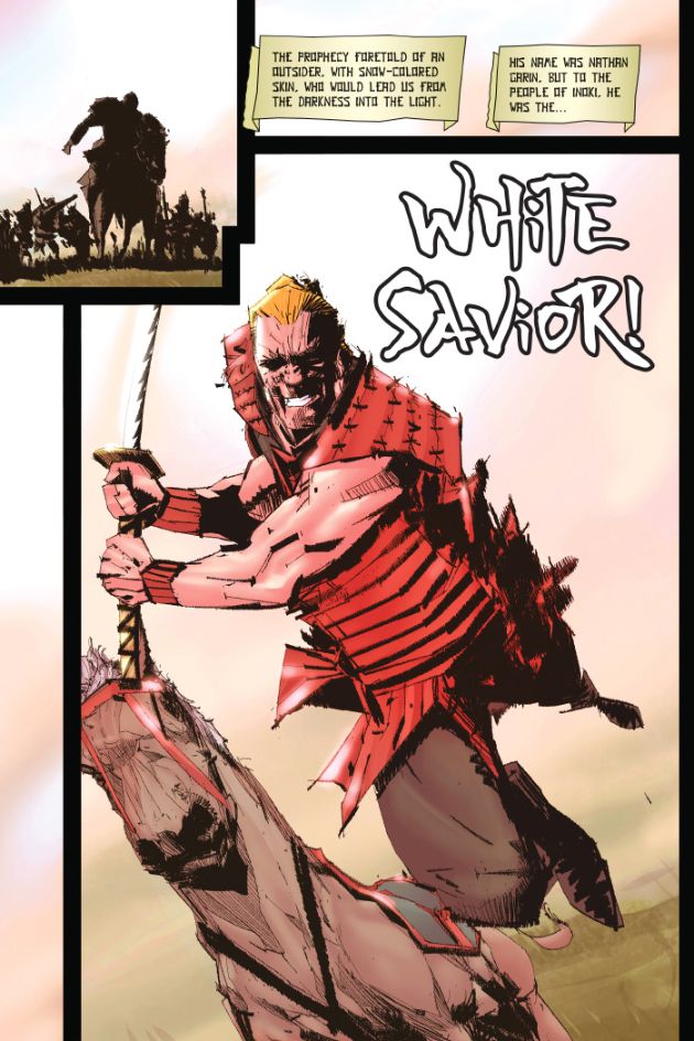 Exclusive: White Savior Comic Creator Talks Spoofing The Last Samurai