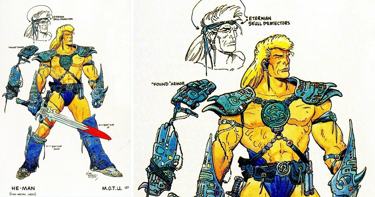 He-Man: Unused Moebius Art Designs That Could be Resurrected for a New ...
