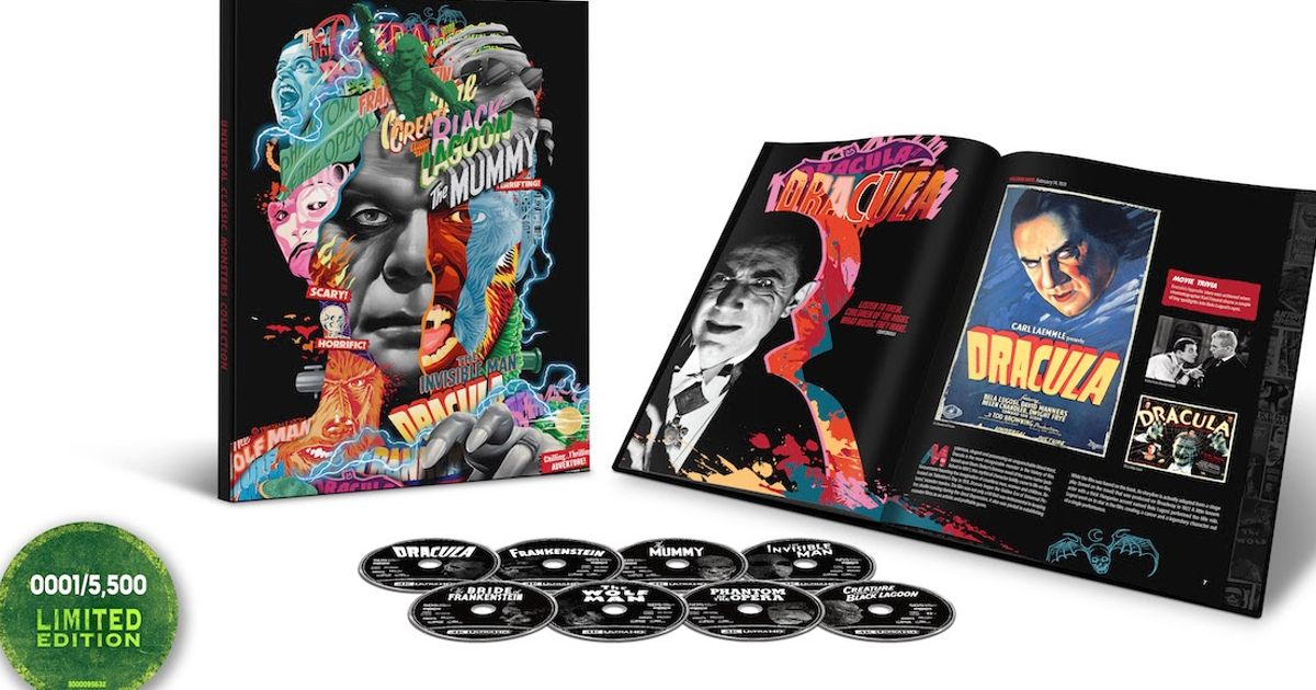 Universal Classic Monster Movies Get Limited Edition 4K Box Set ...