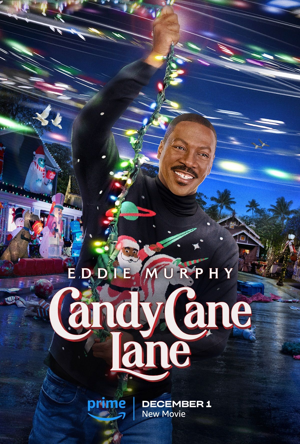 Eddie Murphy Leads Holiday Comedy Adventure in Candy Cane Lane Teaser ...