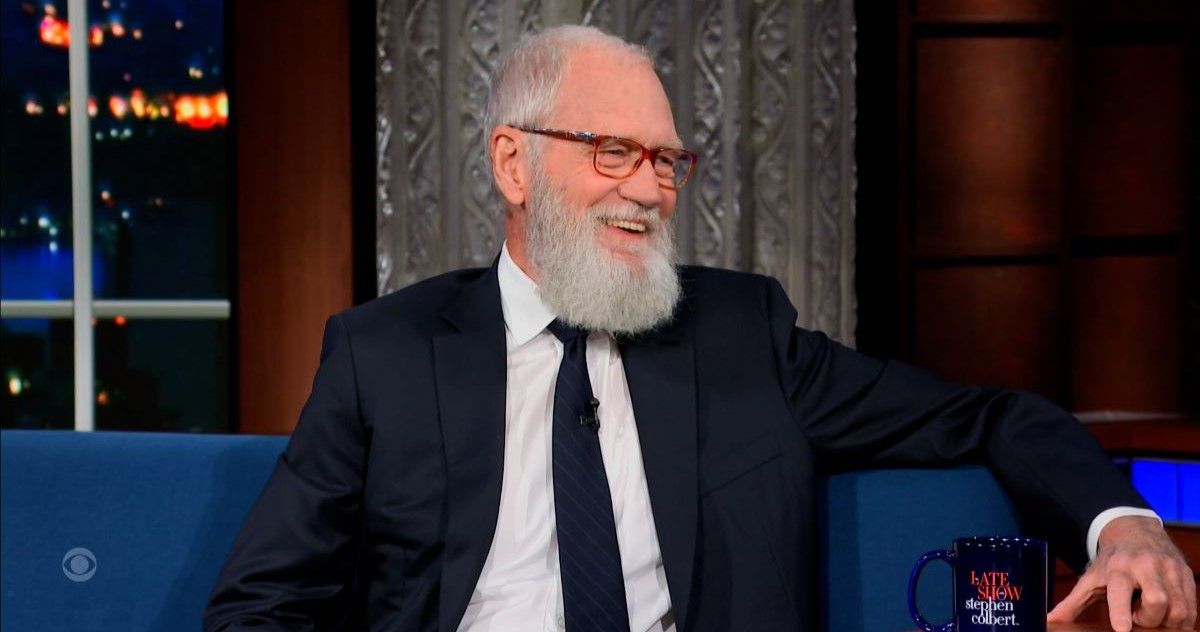 David Letterman Met With Standing Ovation as He Returns to The Late ...