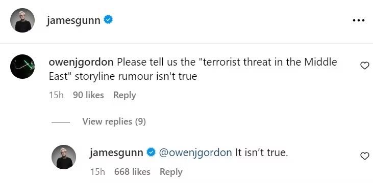 James Gunn Debunks Controversial Report About Superman: Legacy's Plot