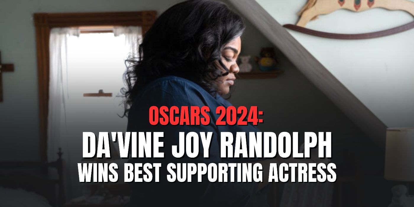 The Holdovers' Da’Vine Joy Randolph Wins Best Supporting Actress at the Oscars