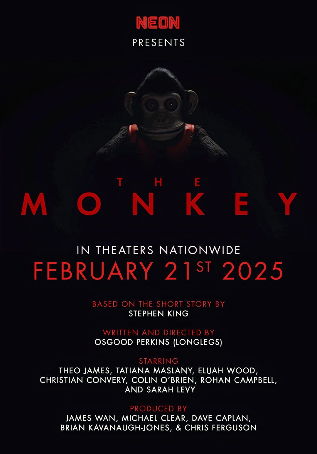 Stephen King's The Monkey Finally Has a Release Date - But Fans Still Have Quite a While to Wait