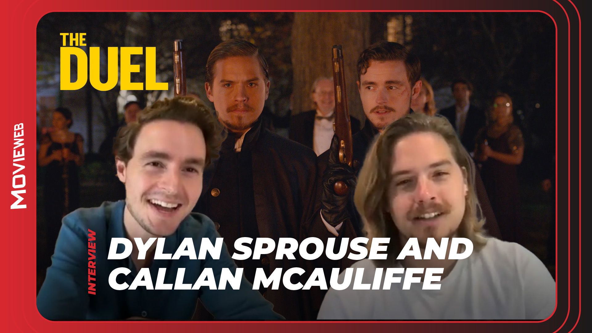Dylan Sprouse & Callan McAuliffe Tease Their One-Night-Only Duel | Interview