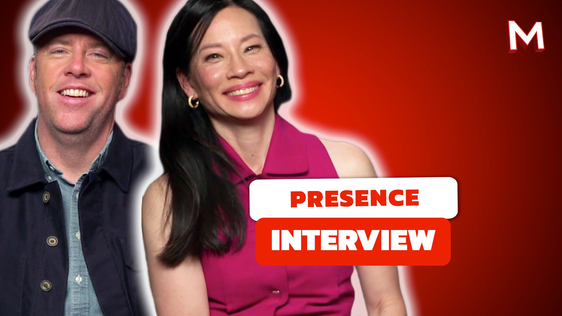 'Presence' Stars Lucy Liu & Chris Sullivan on Steven Soderbergh's Horror Experiment