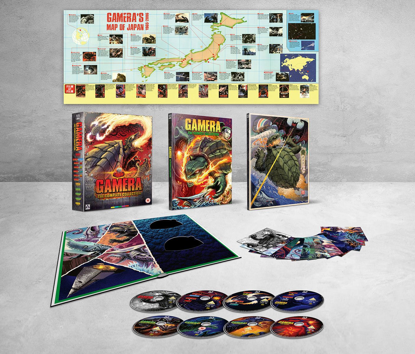 Massive Gamera: The Complete Collection Limited Edition Blu-ray Boxset ...