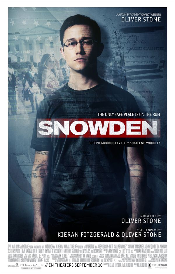 Snowden Trailer #2 Stars Joseph Gordon-Levitt as America's Most Wanted