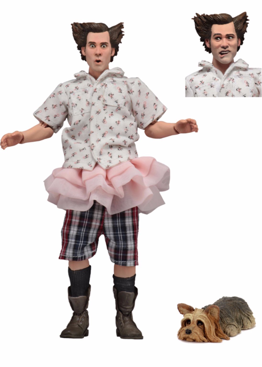 NECA Unveils Ace Ventura Shady Acres Action Figure with Wiggles the Dog
