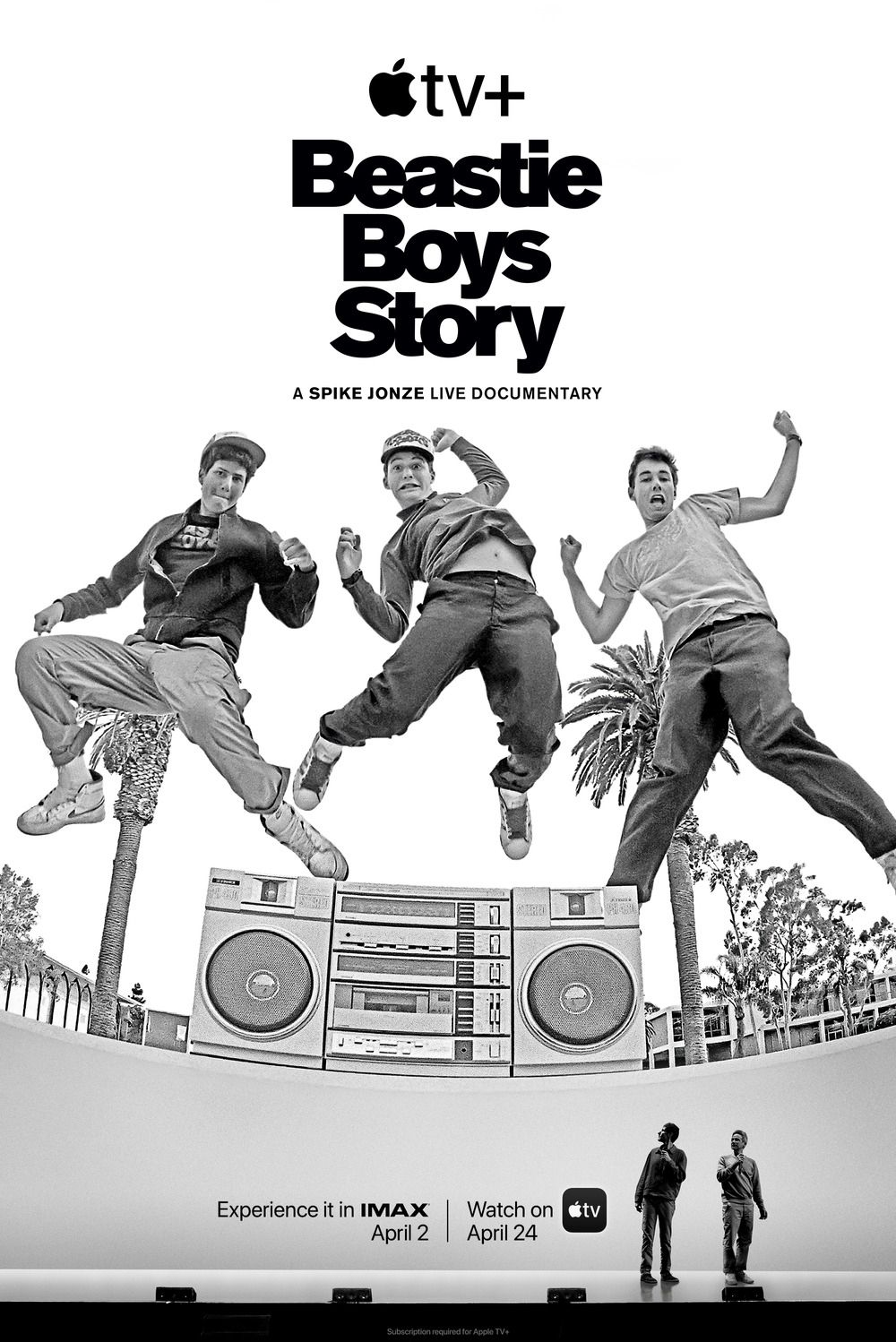 Beastie Boys Story Poster Kicks It Old School as IMAX Tickets Go on Sale