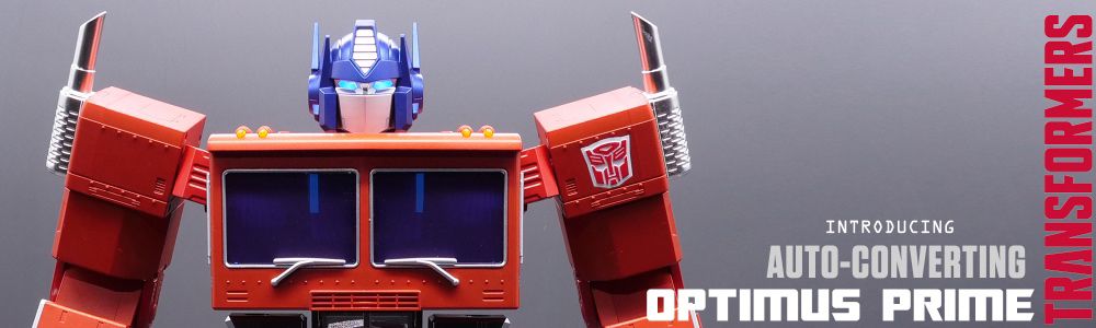Transformers Auto-Converting, Voice-Activated Optimus Prime Robot ...