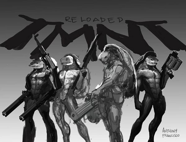 Teenage Mutant Ninja Turtles Rejected Turtle Designs