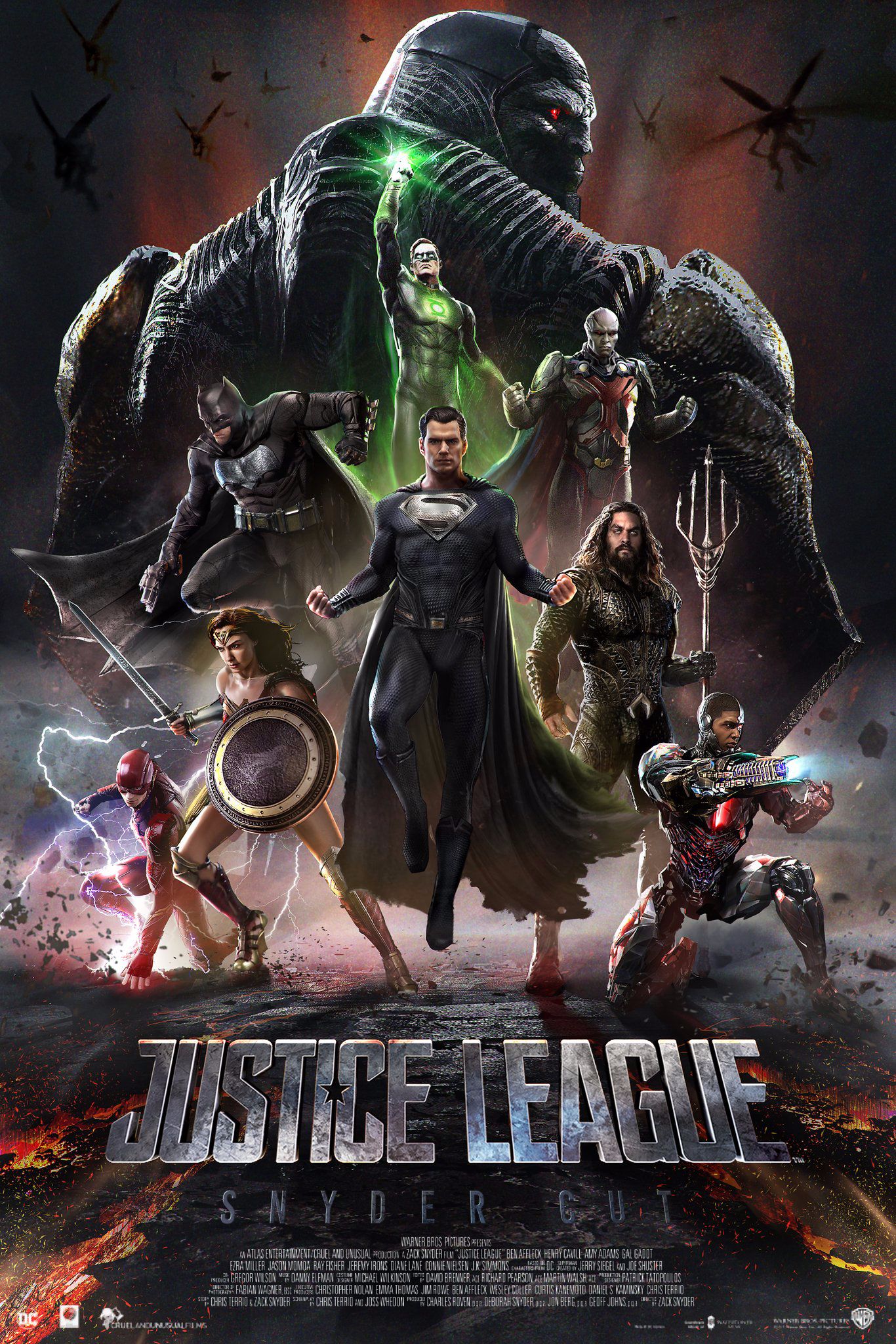BossLogic's #ReleaseTheSnyderCut Poster Makes the Case for a Justice ...