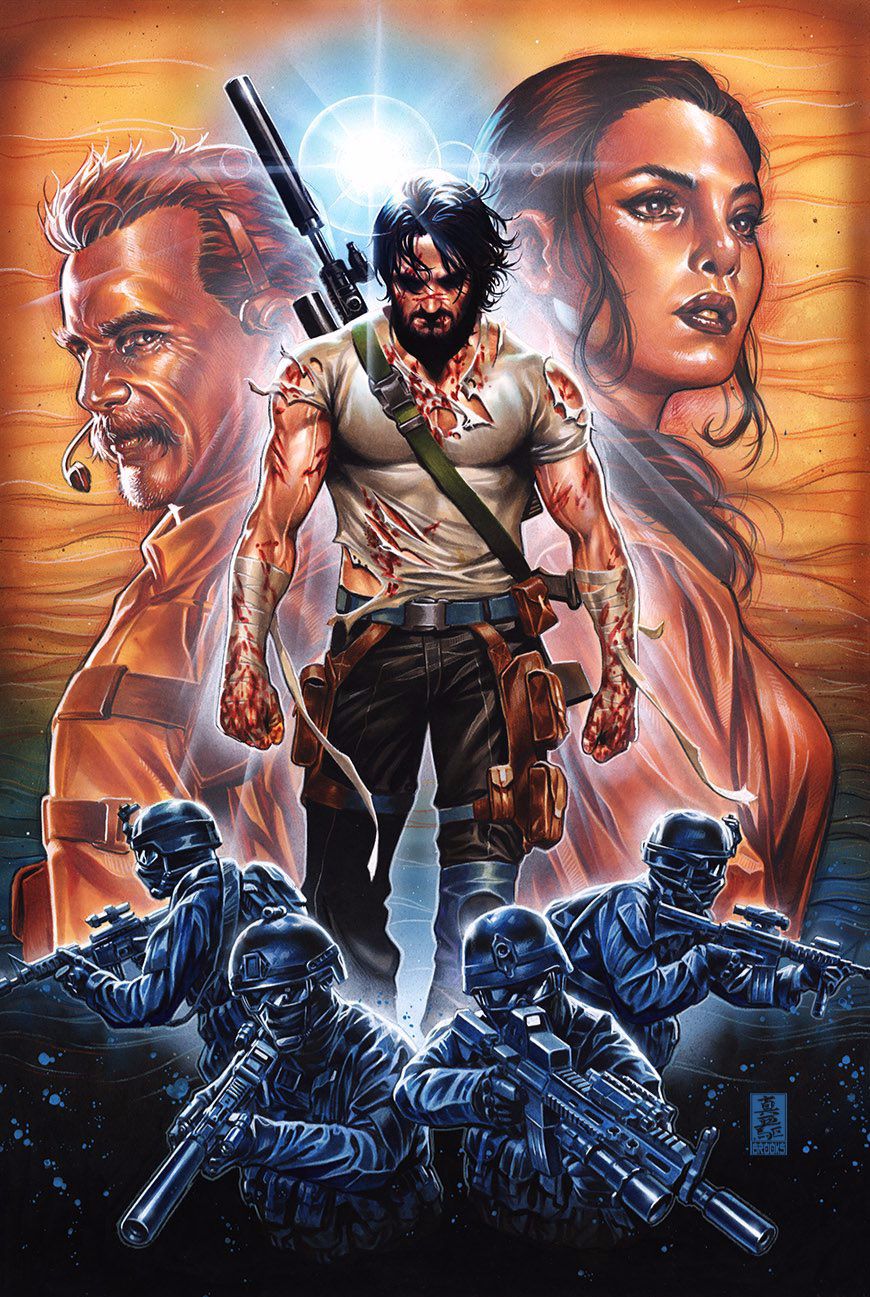 Keanu Reeves Has His Own Comic Book, Here's a First Look at BRZRKR