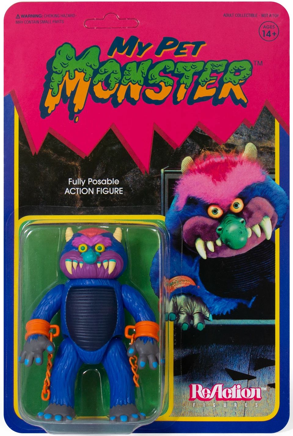 My Pet Monster Is Now a Retro-Style ReAction Figure from Super7