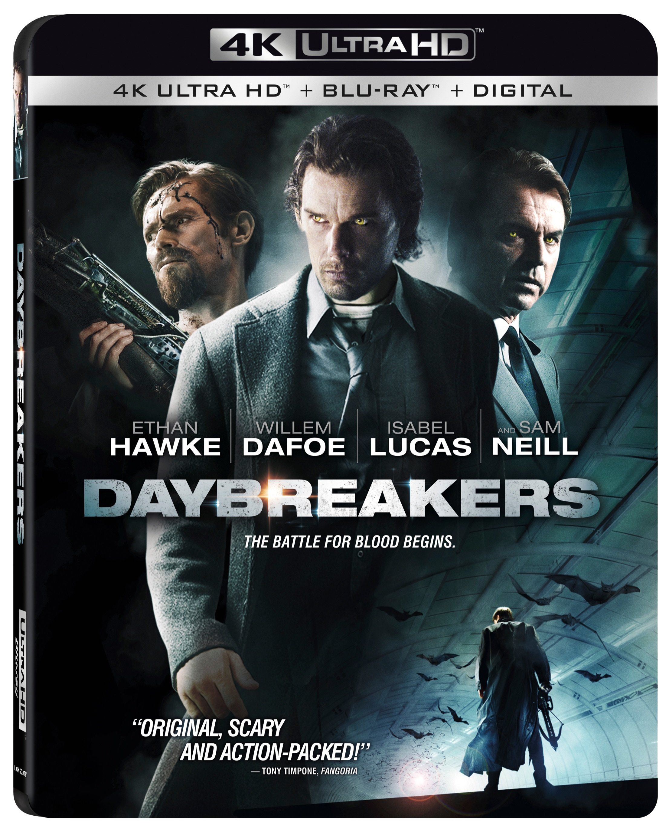 Daybreakers 4K Ultra HD Release Turns Everyone Into Vampires in September