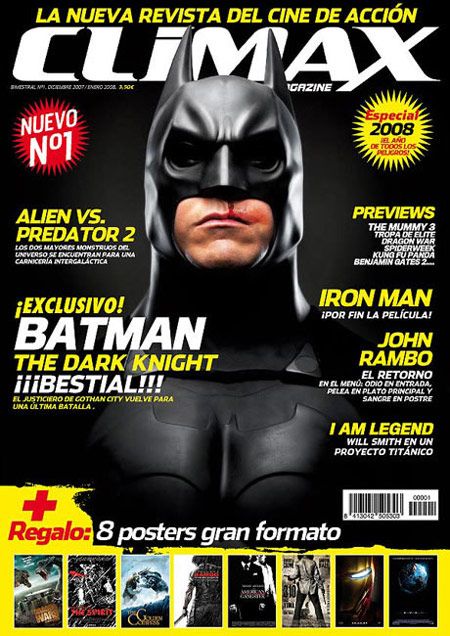 The Dark Knight Does Not Bleed on a New Magazine Cover
