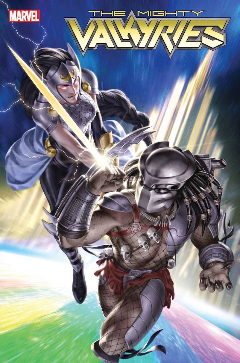 Predator Hunts Iconic Marvel Superheroes in Variant Comic Book Covers