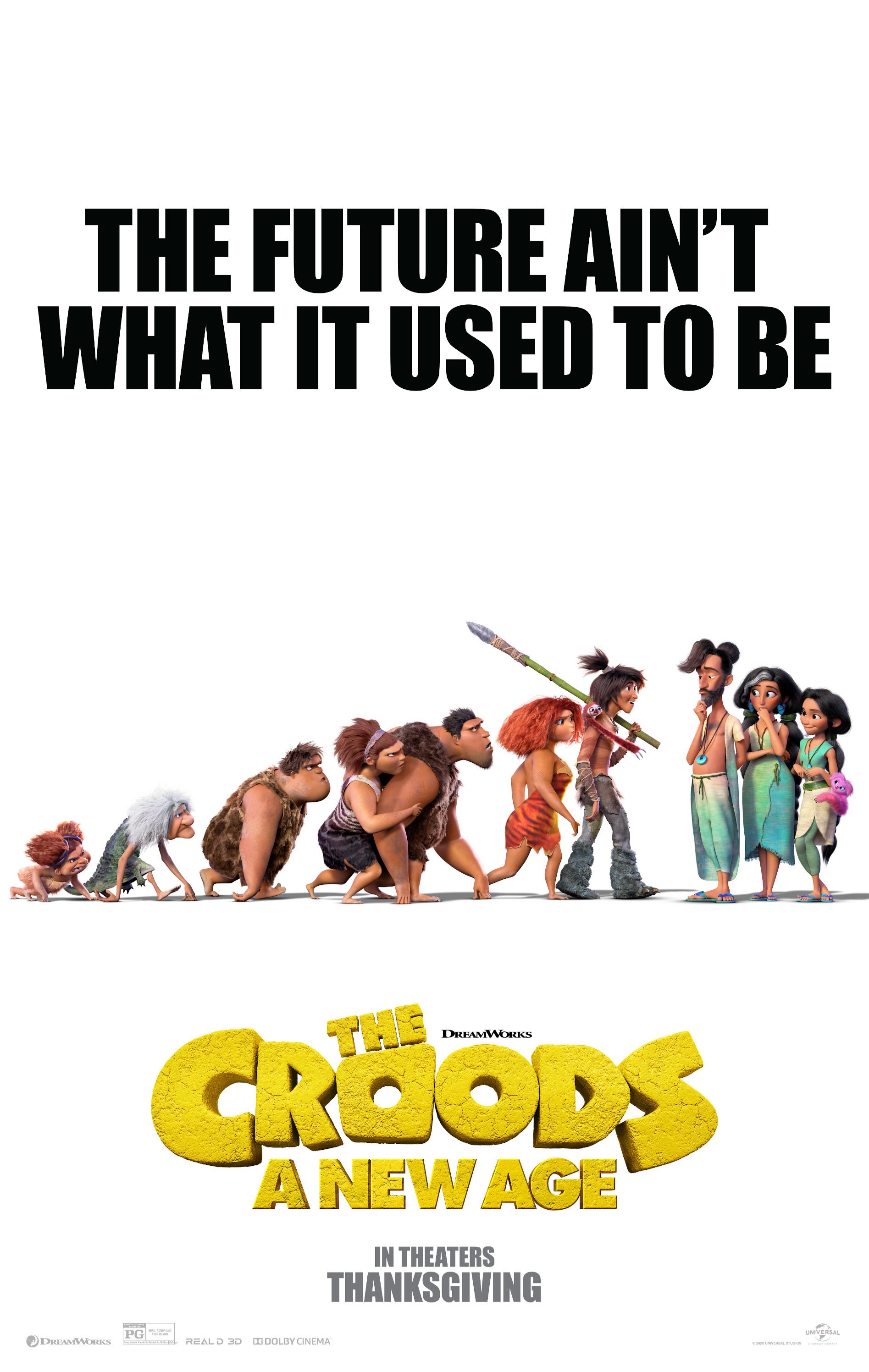 The Croods 2 Poster Confirms Thanksgiving Release Date in Theaters