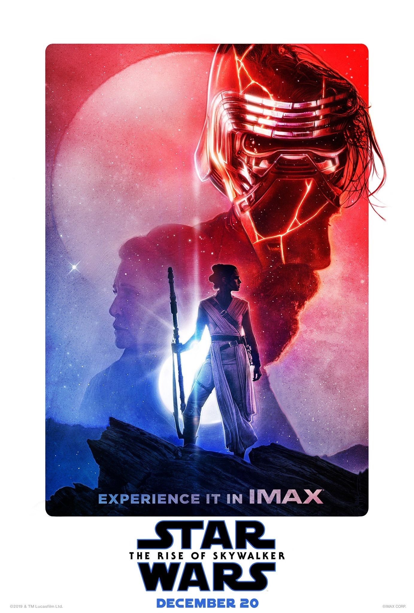 Luke and Leia Return in Star Wars 9 IMAX Poster