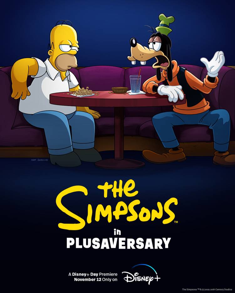 Homer Hangs with Goofy in First Look at Disney+ Day Short The Simpsons ...
