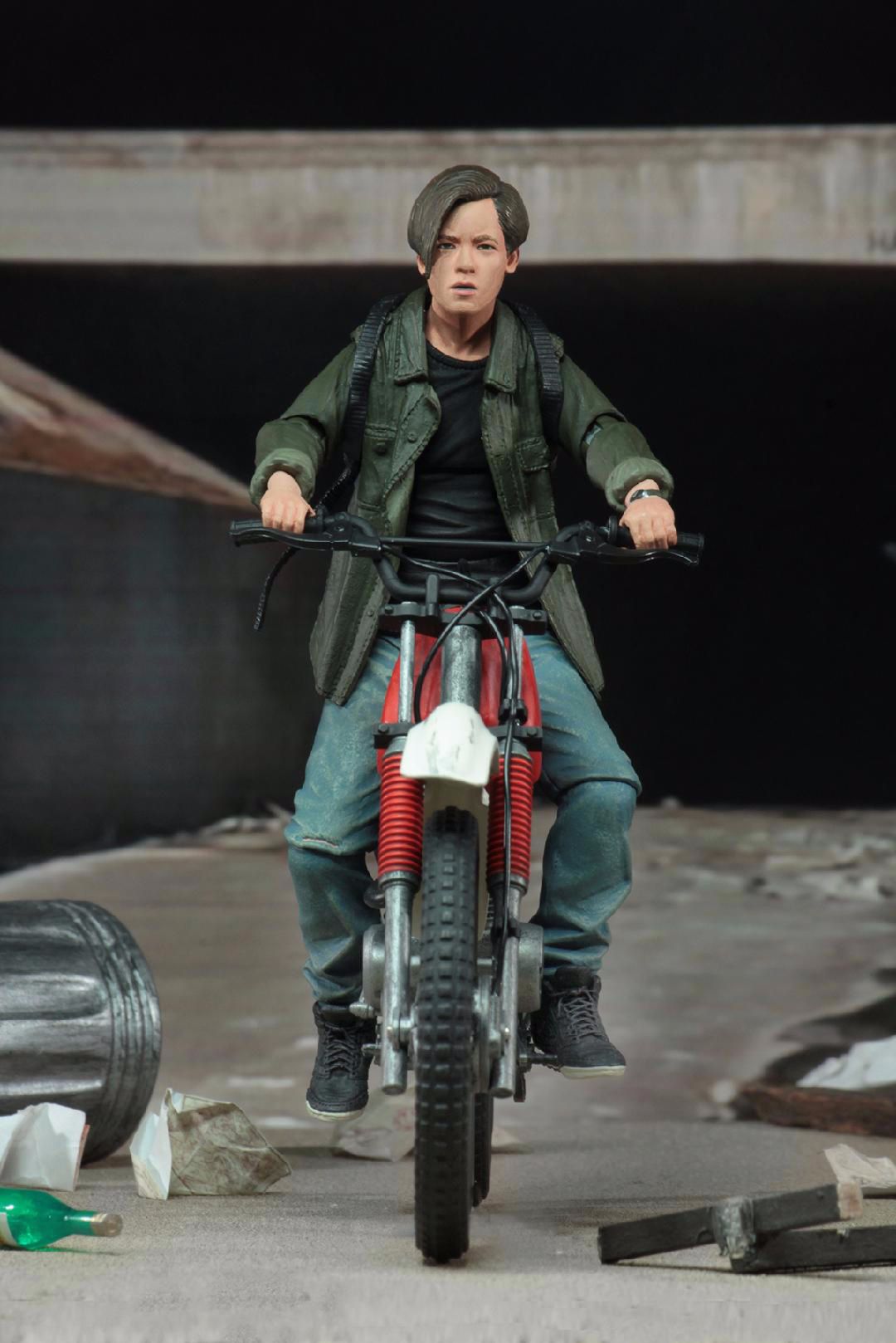NECA Brings T2: Judgment Day John Connor Figure with Dirt Bike to Comic-Con