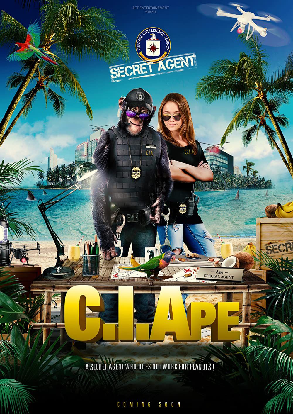 C.I. Ape Trailer Brings an Amazingly Bonkers Mix of Espionage & Monkey ...