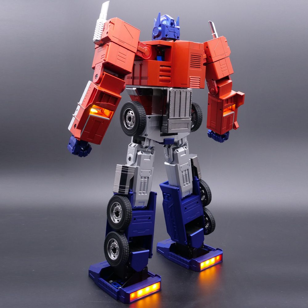 Transformers Auto-Converting, Voice-Activated Optimus Prime Robot ...