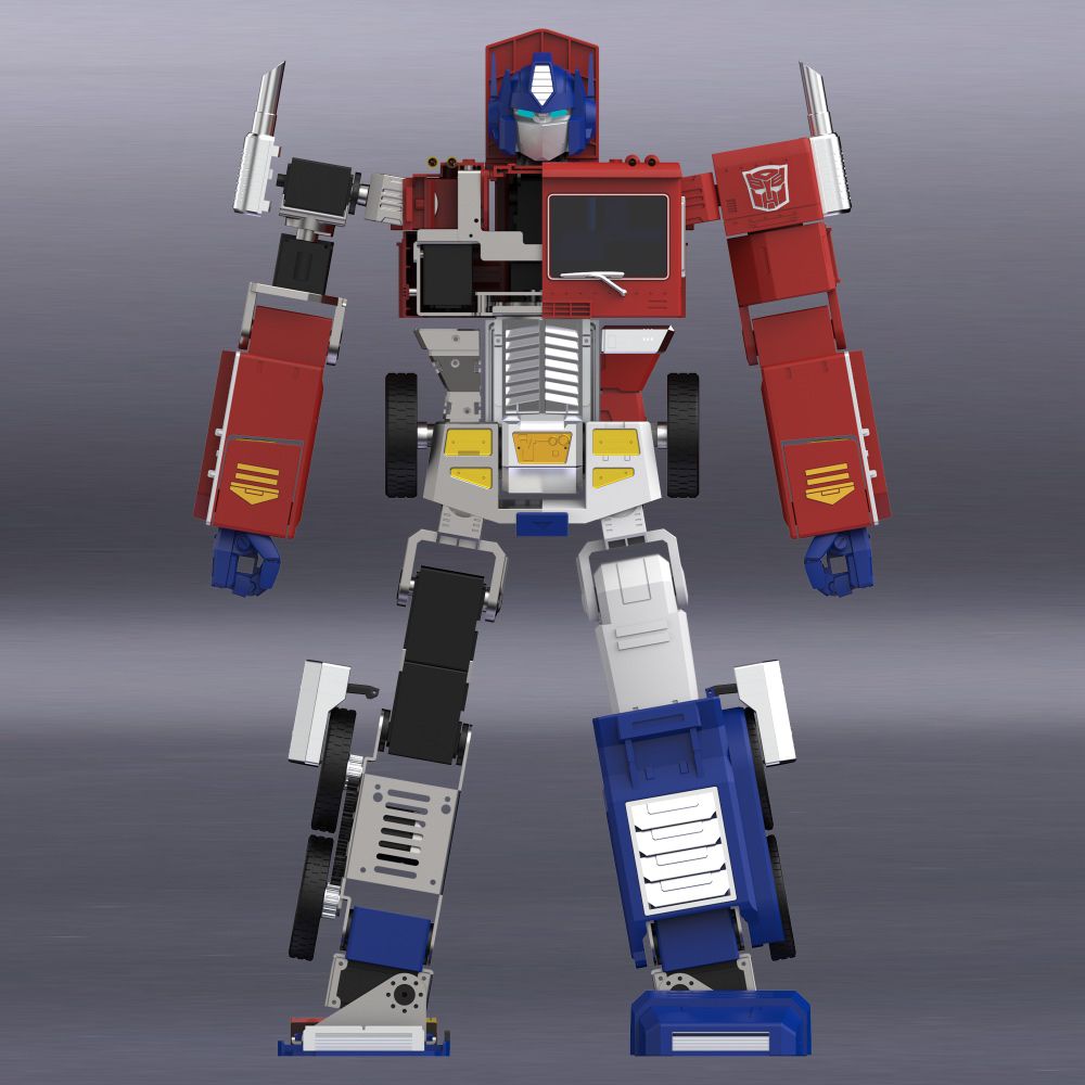 Transformers Auto-Converting, Voice-Activated Optimus Prime Robot ...