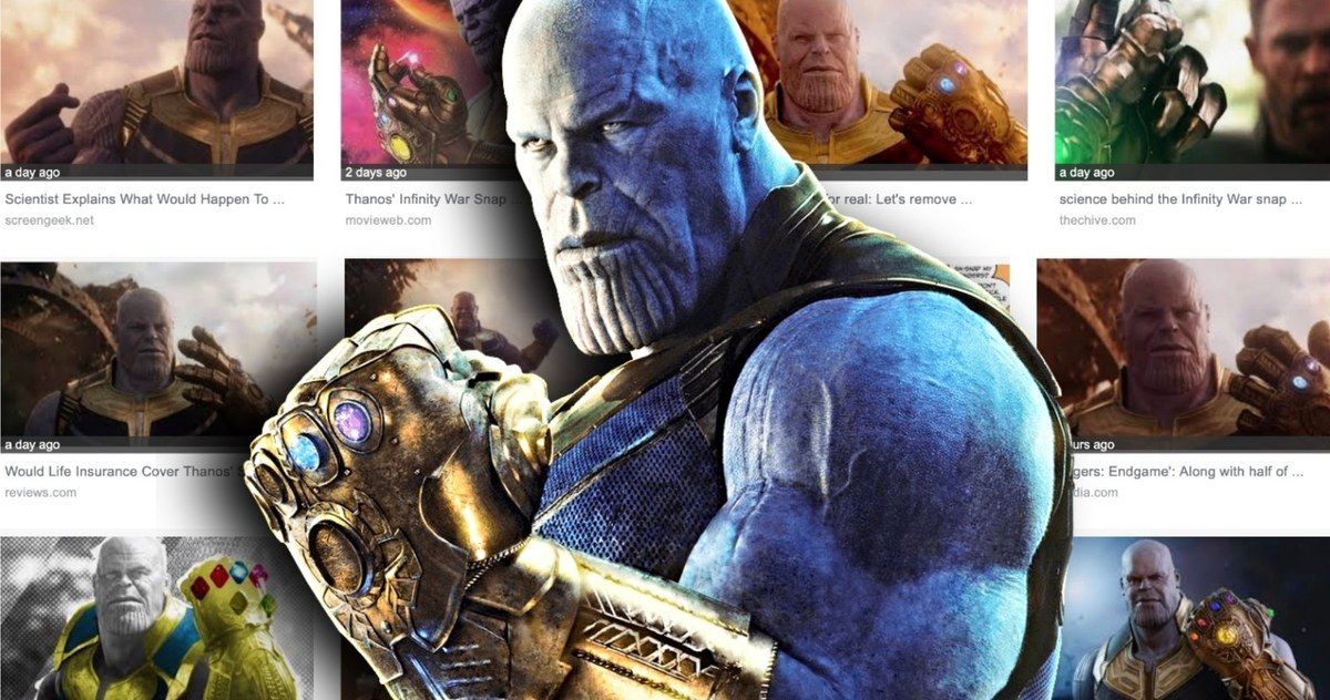 Thanos Snap Is Wiping Out Half of Google