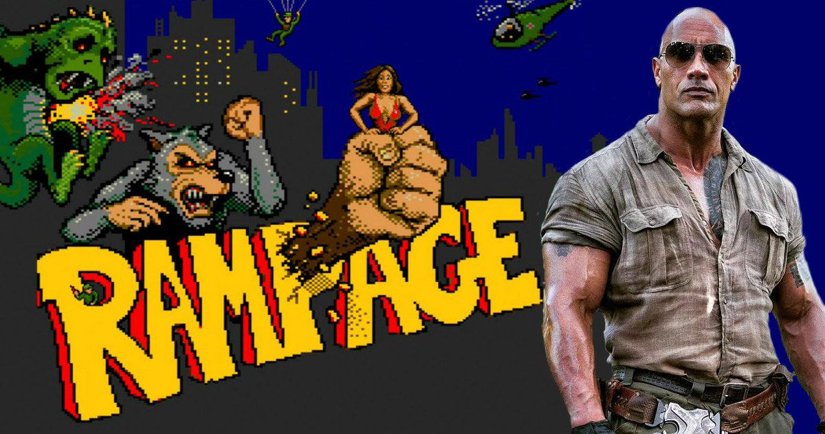 Rampage Movie Sets Start Date, The Rock Shares New Details