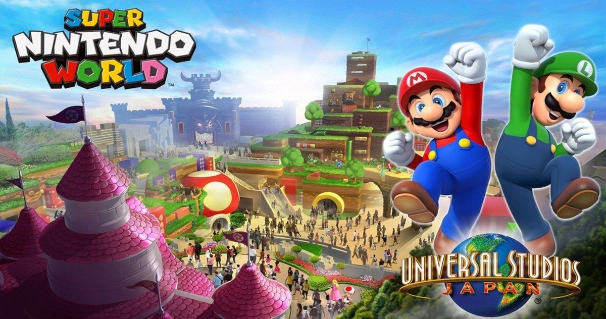 Super Nintendo World Revealed in Universal Studios Concept Art