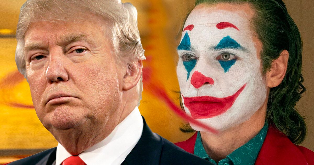Trump Screens Joker at the White House