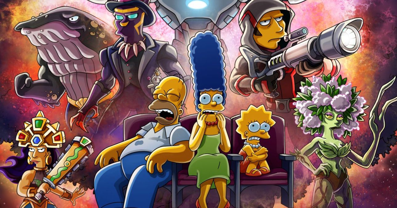 New The Simpsons Poster Takes on Avengers: Endgame