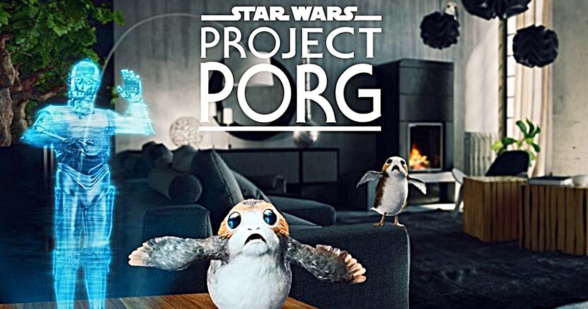 Project Porg Lets You Raise Porgs in New Star Wars AR Experience