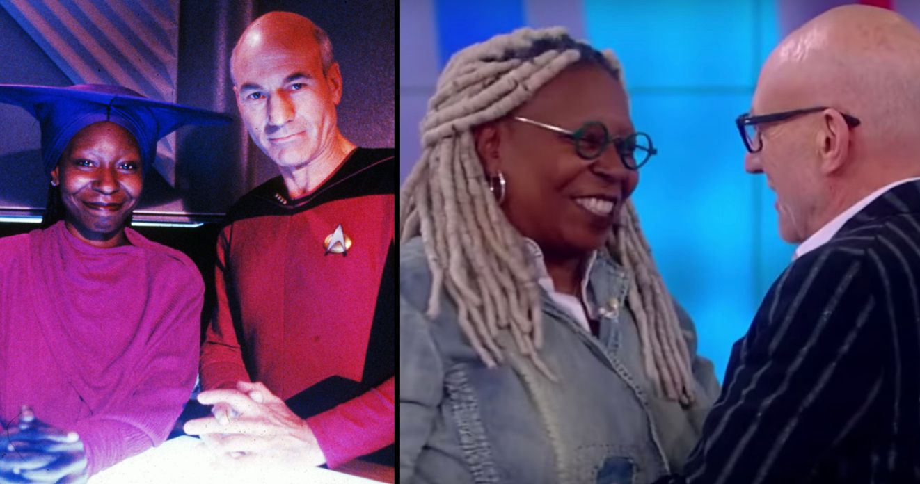 Patrick Stewart Invites Whoopi Goldberg to Join Star Trek: Picard Season 2