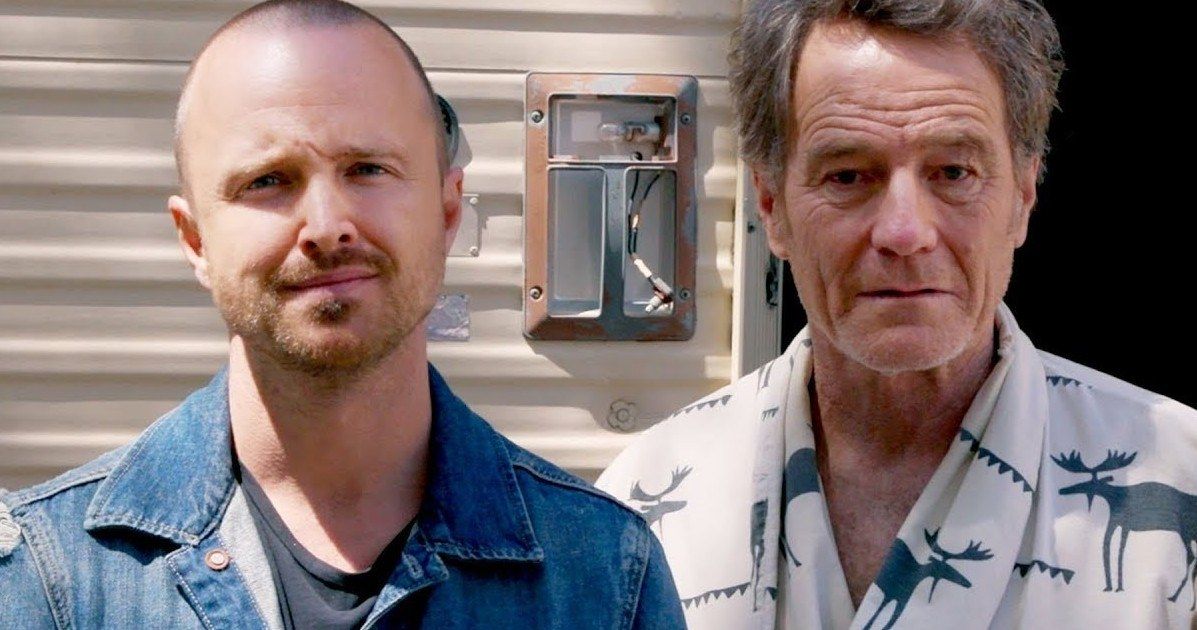 Breaking Bad Reunion Video Gets Weird with Bryan Cranston & Aaron Paul