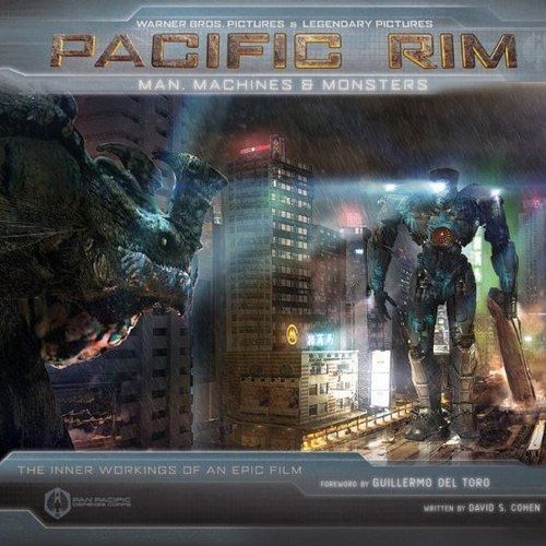 Pacific Rim 'Man. Machines & Monsters' Companion Book Cover Art
