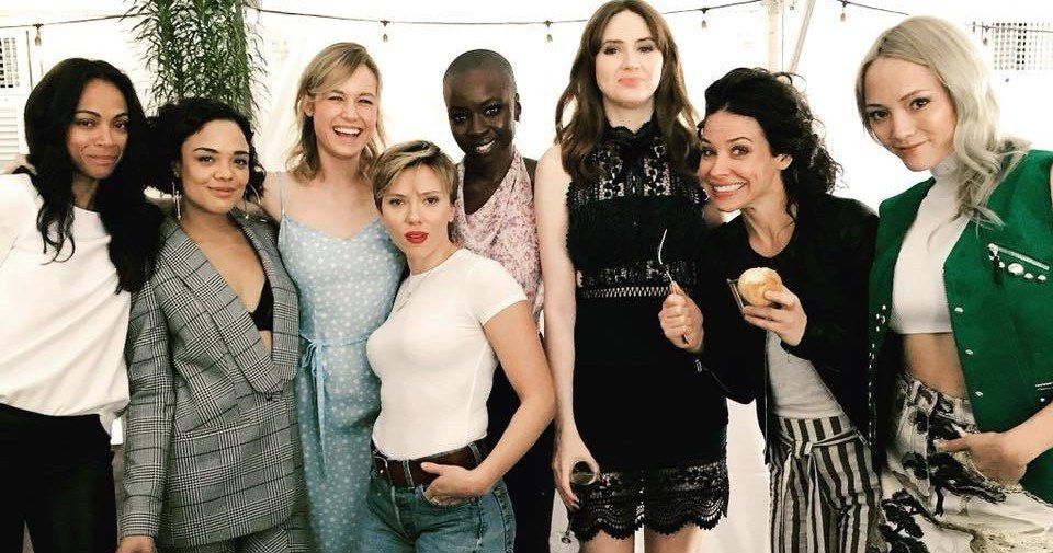 Women of Marvel Unite in MCU 10th Anniversary Photo