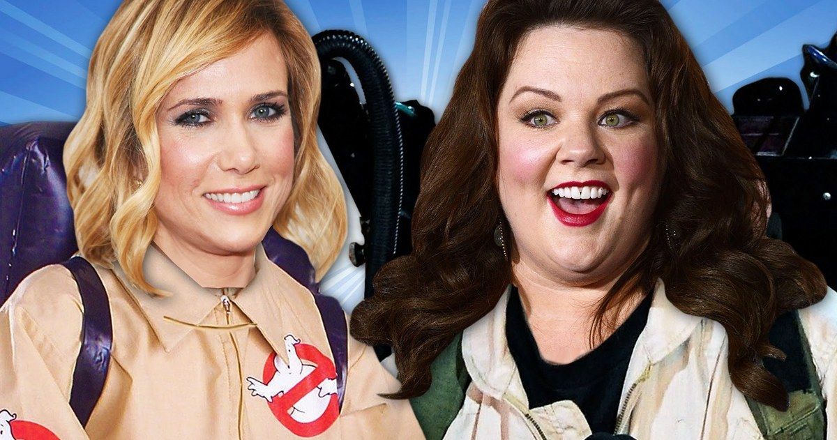 Female Ghostbusters in Full Costume Revealed