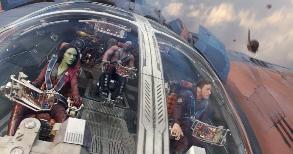 Star-Lord Takes to the Skies in New Guardians of the Galaxy Image