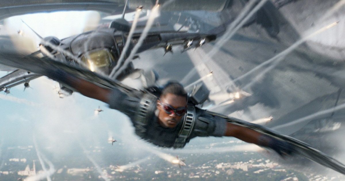 Captain America: Civil War Video: Falcon Takes Flight!